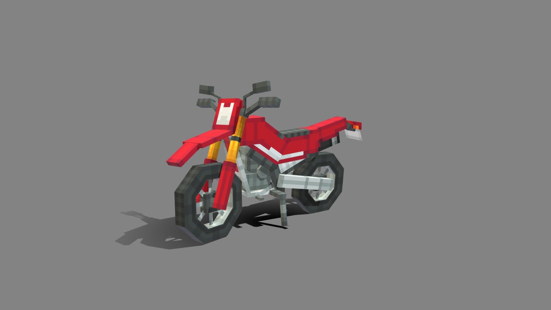 dirt bike - 3D model by Mothra090900 [ac452fb] - Sketchfab