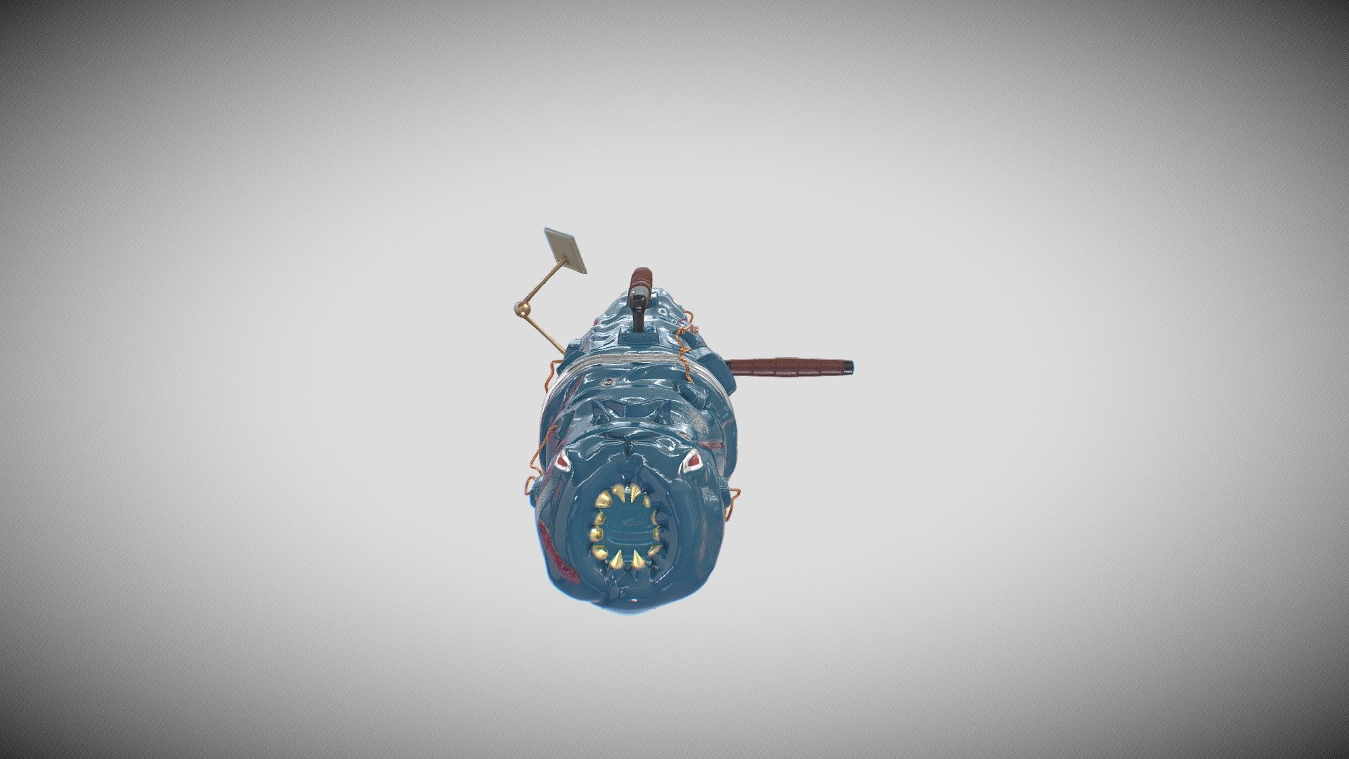 Organic Railgun - Download Free 3D model by sakari14 [ac4770e] - Sketchfab