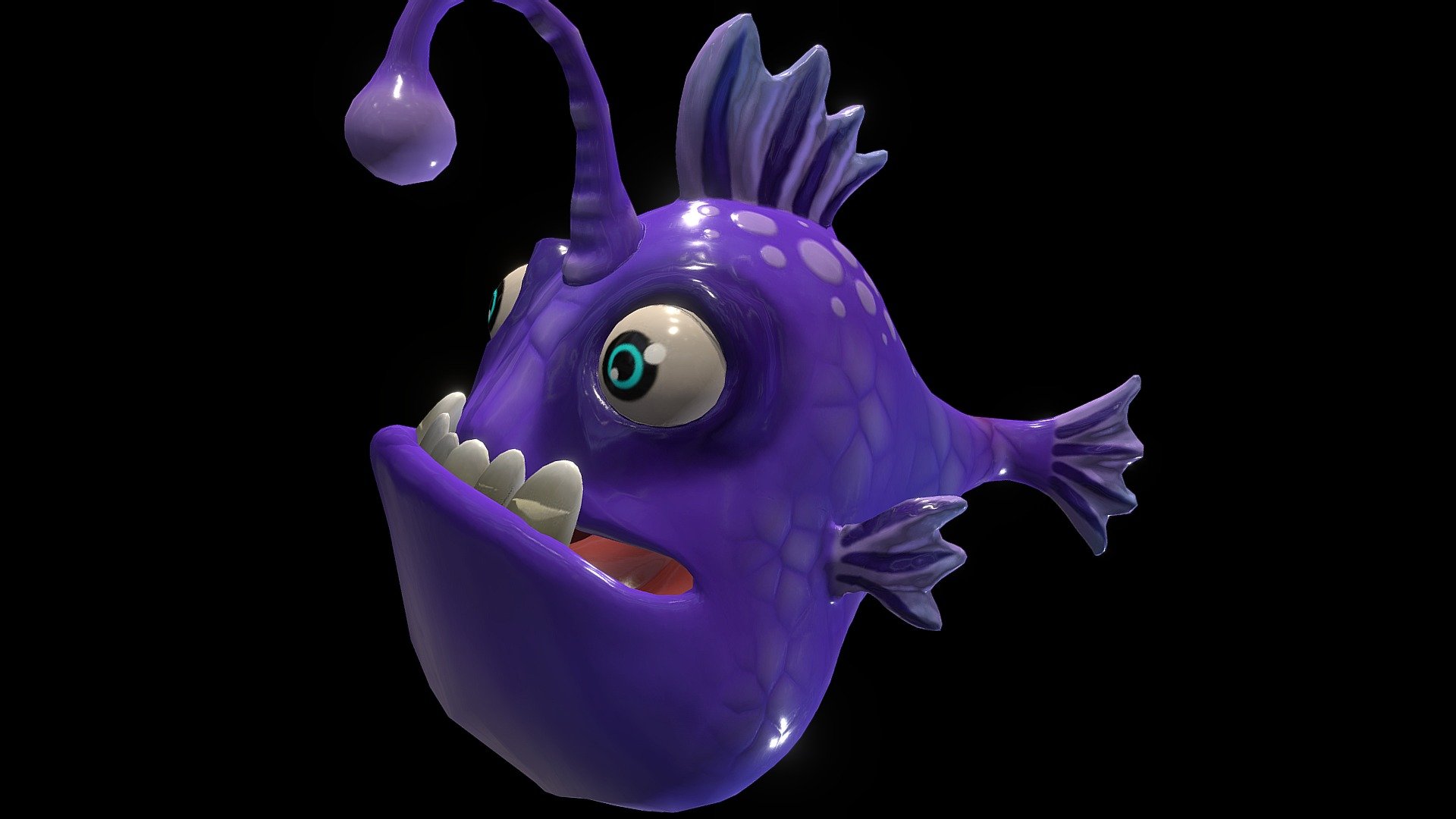 Stylized Cartoon Fish - Buy Royalty Free 3D model by Alan Balodi ...