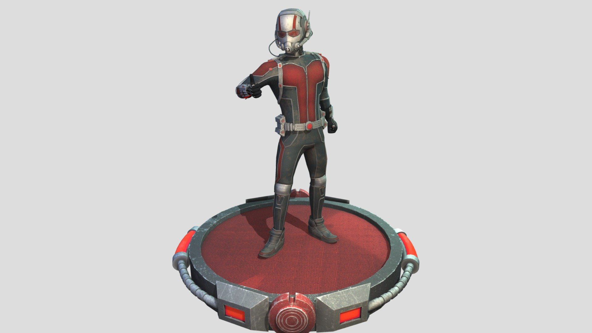 Ant-Man - Download Free 3D model by 3D MODELS (@3dworldz) [ac50f63 ...