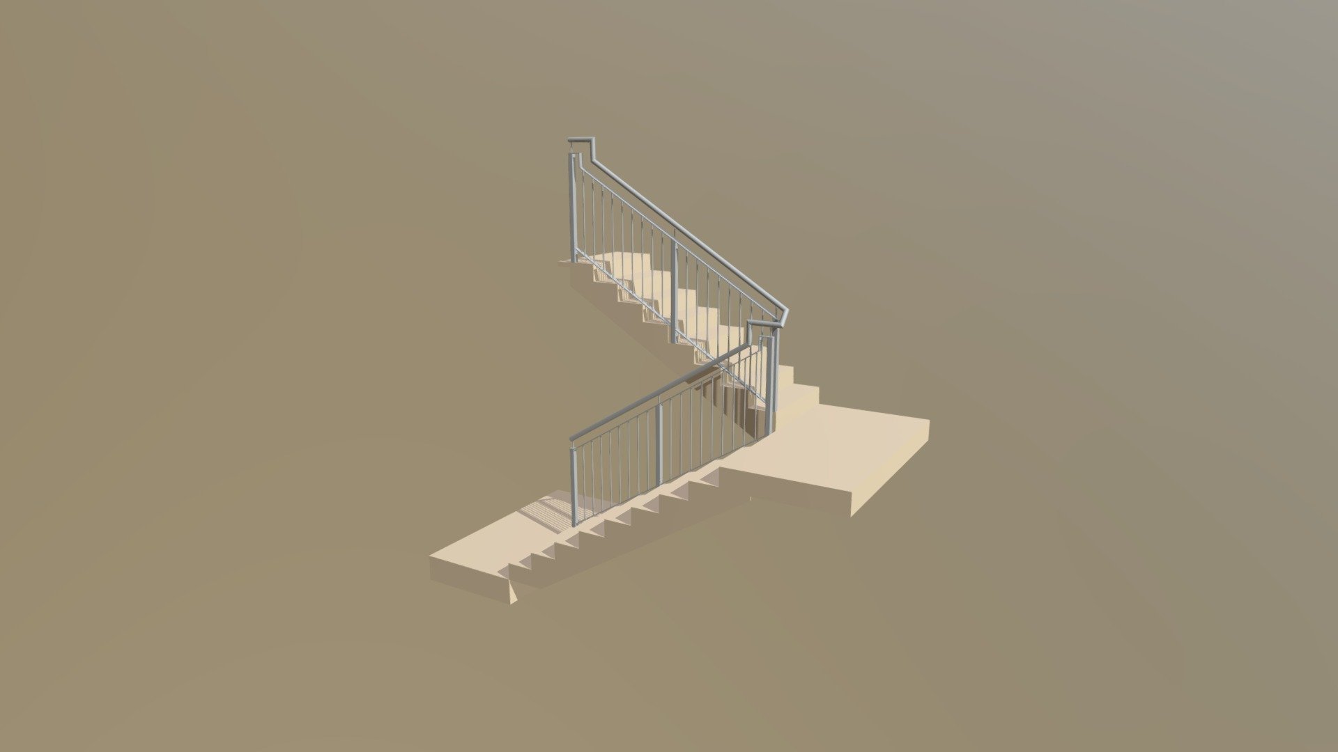 Clancy Construction Handrail - 3D model by victorvieira [ac51e18 ...