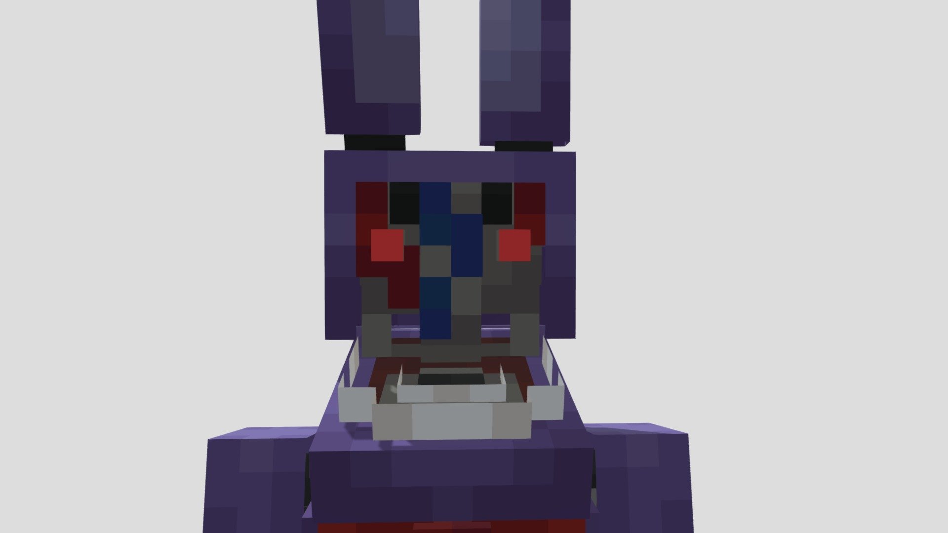 Minecraft Withered Bonnie [FNAF] - Download Free 3D model by User_no ...