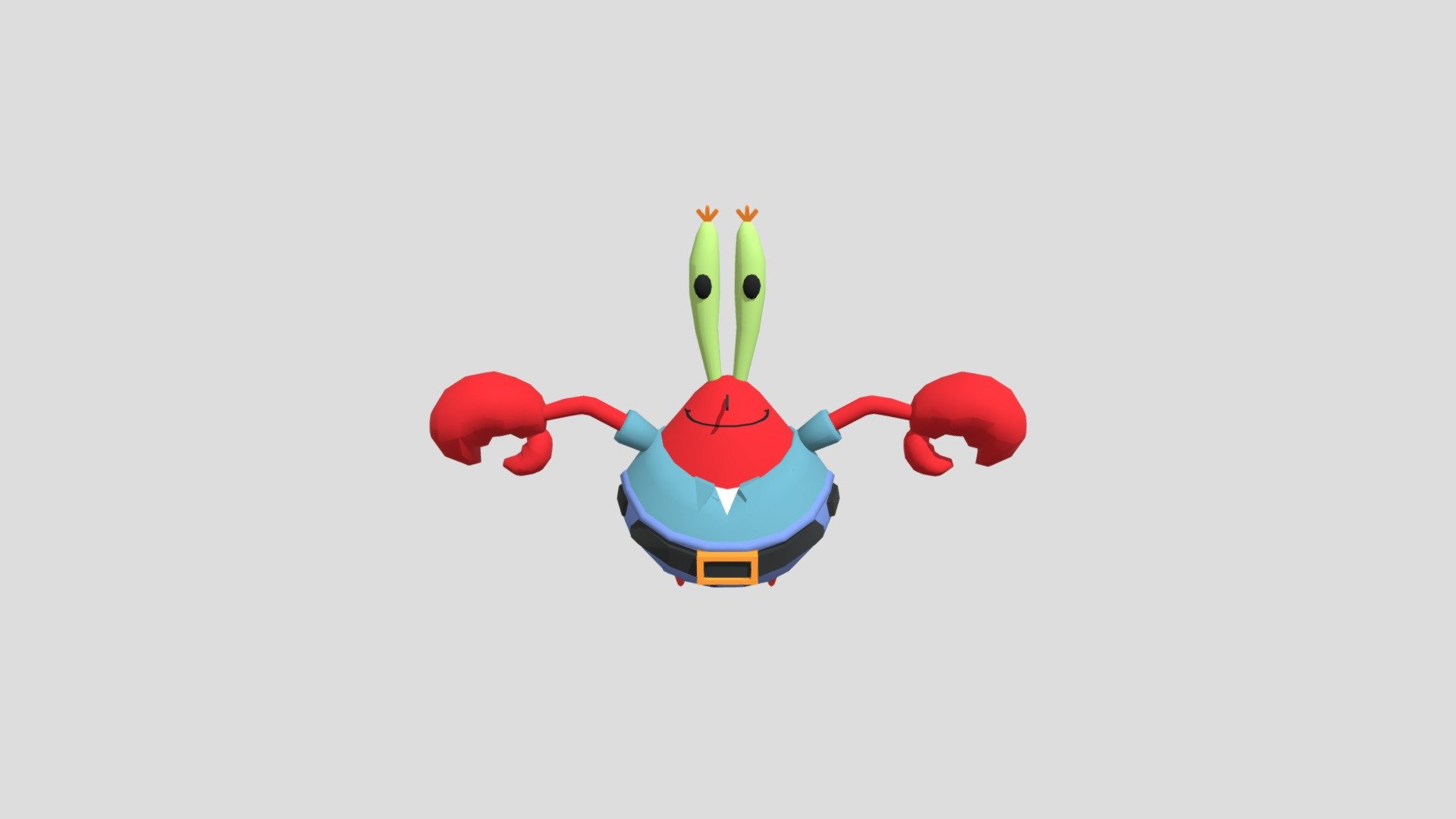 mr-krabs-spongebob - 3D model by NittyGang.LilGloo [ac5340d] - Sketchfab