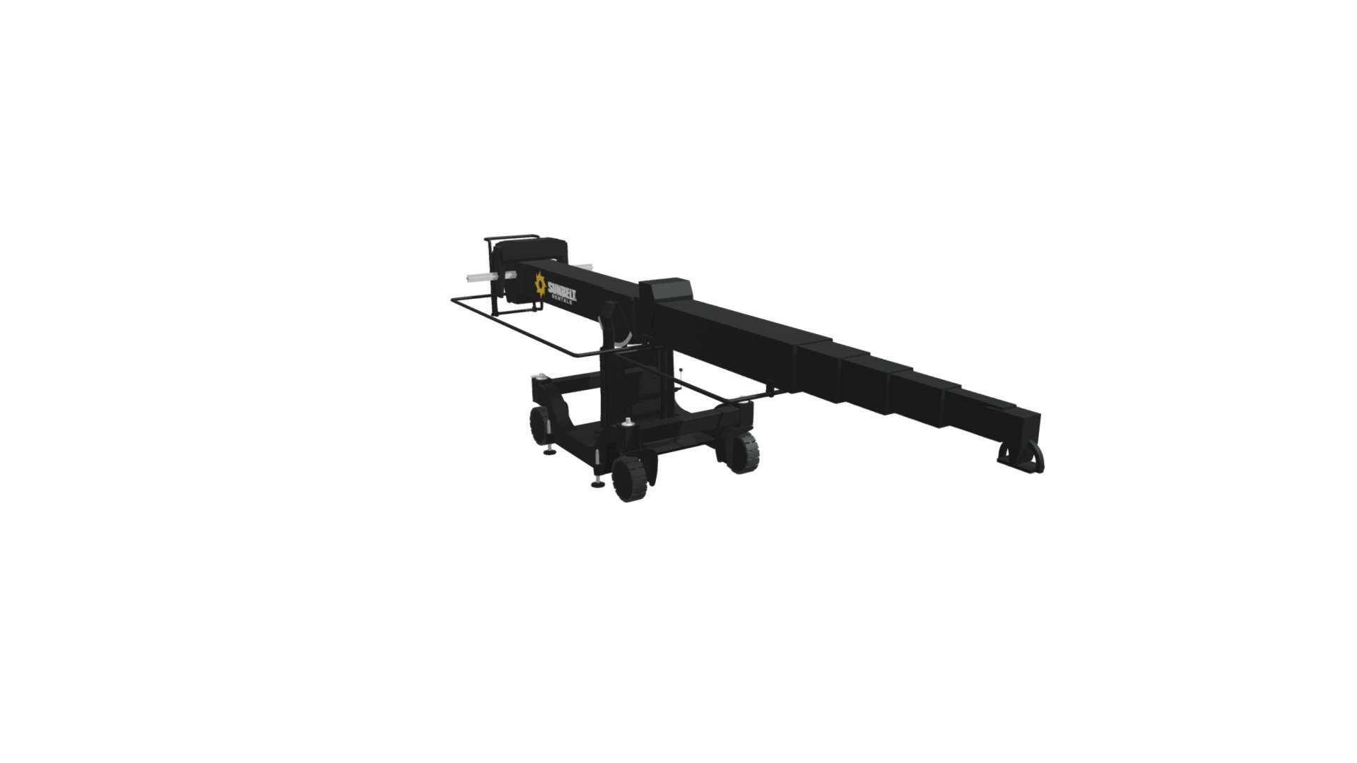 Telescopic Crane Movie Bird MB62 - 3D model by bimstore (@Revitspace ...
