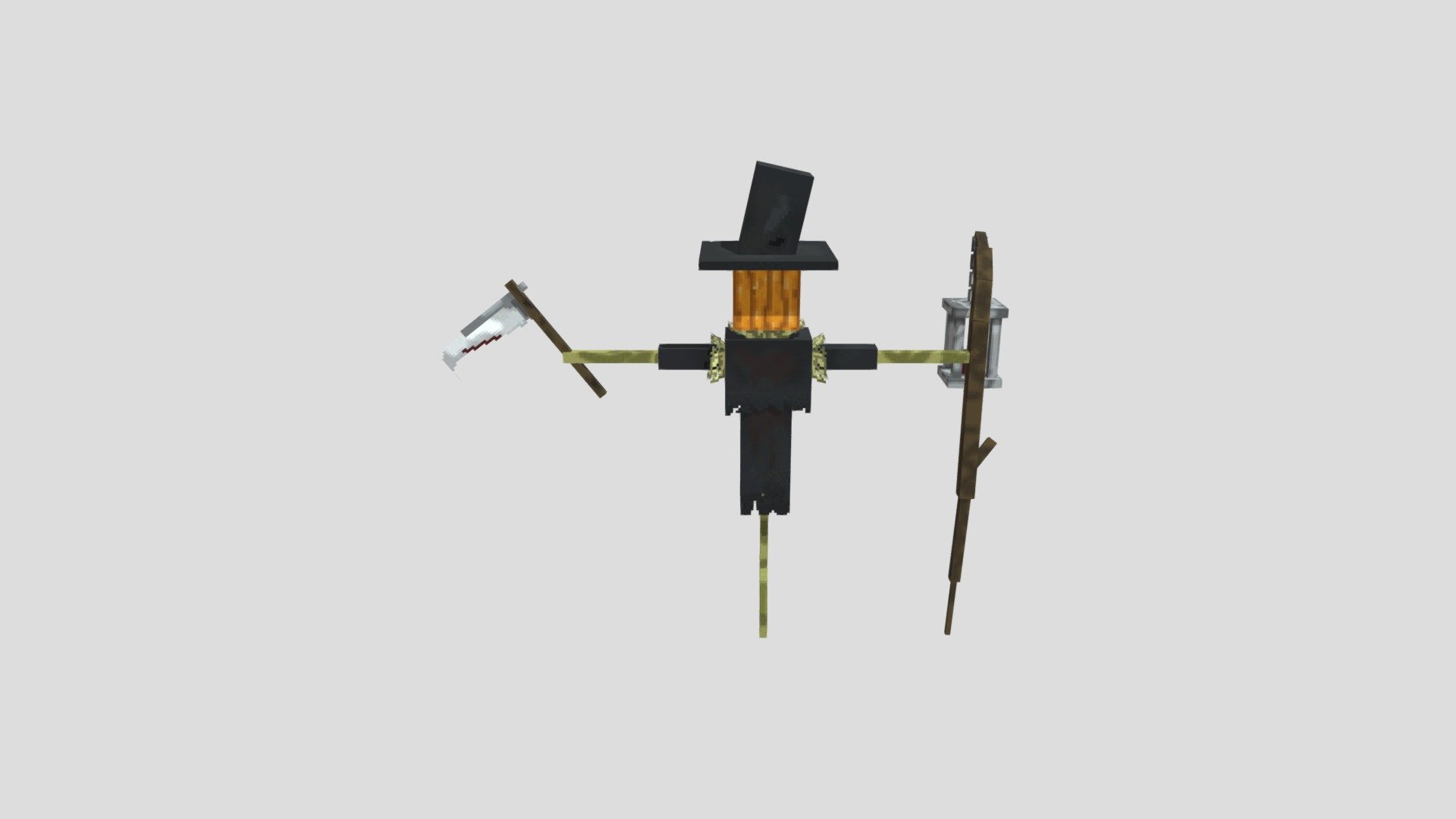Scarecrow - 3D model by Skeletron72 (@andrewche2003) [ac556d7] - Sketchfab