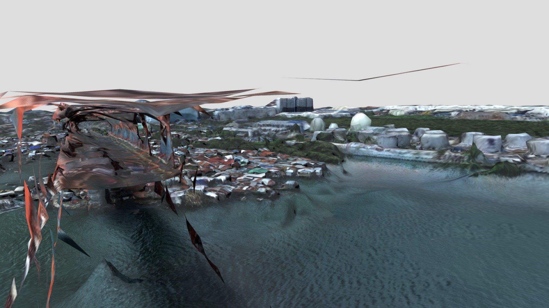 PHILIPPINES, LapuLapu City - Pusok Old Bridge - 3D model by Dataops ...