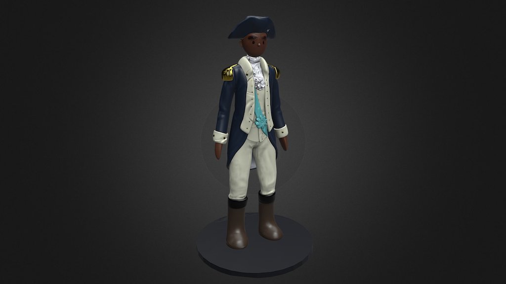 Washington Figurine - 3D model by edavison (@emily.davison) [ac5738e ...