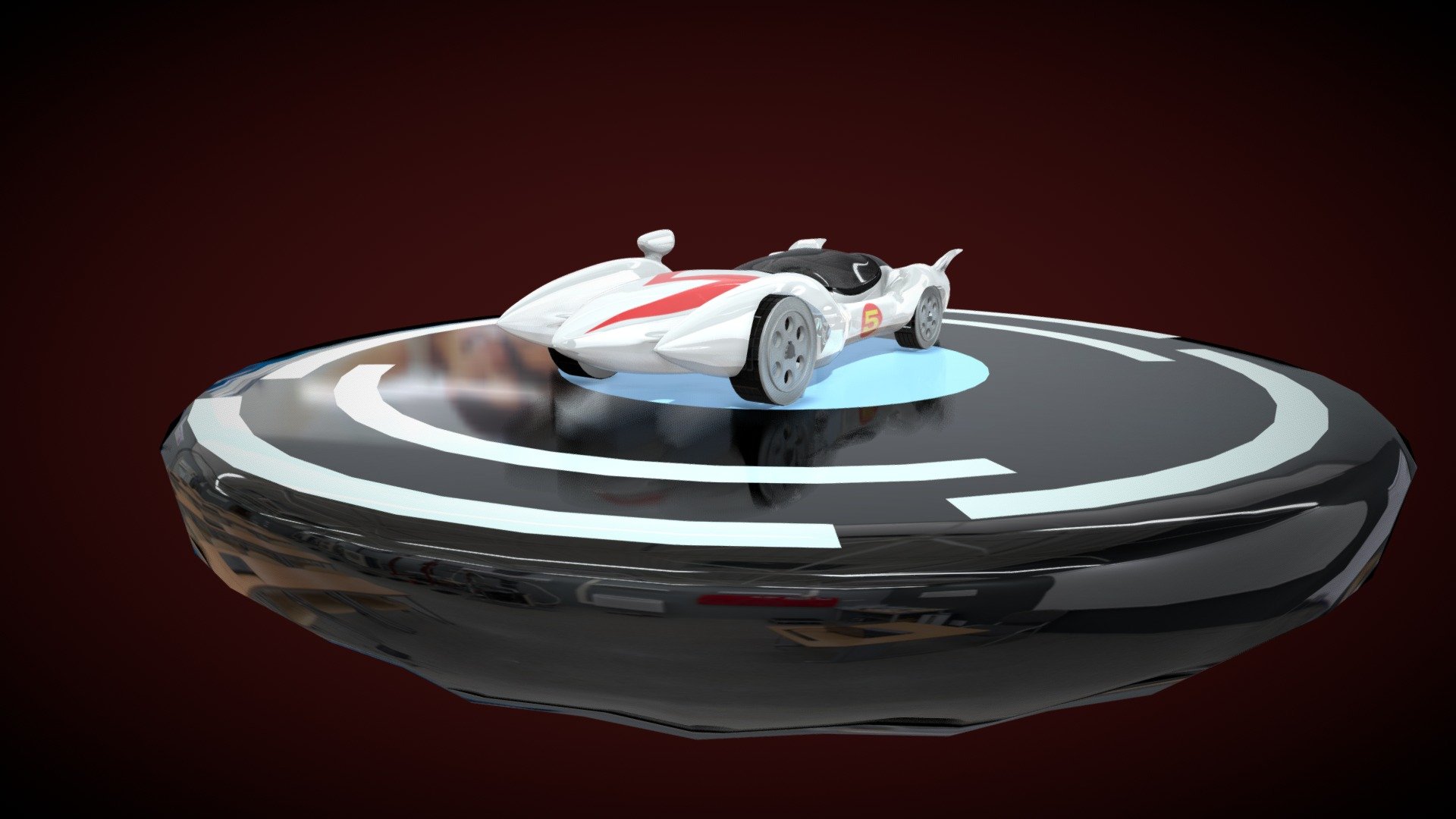 Mach 5 METEORO - 3D model by Marlon Jared Ospina Ochoa ...