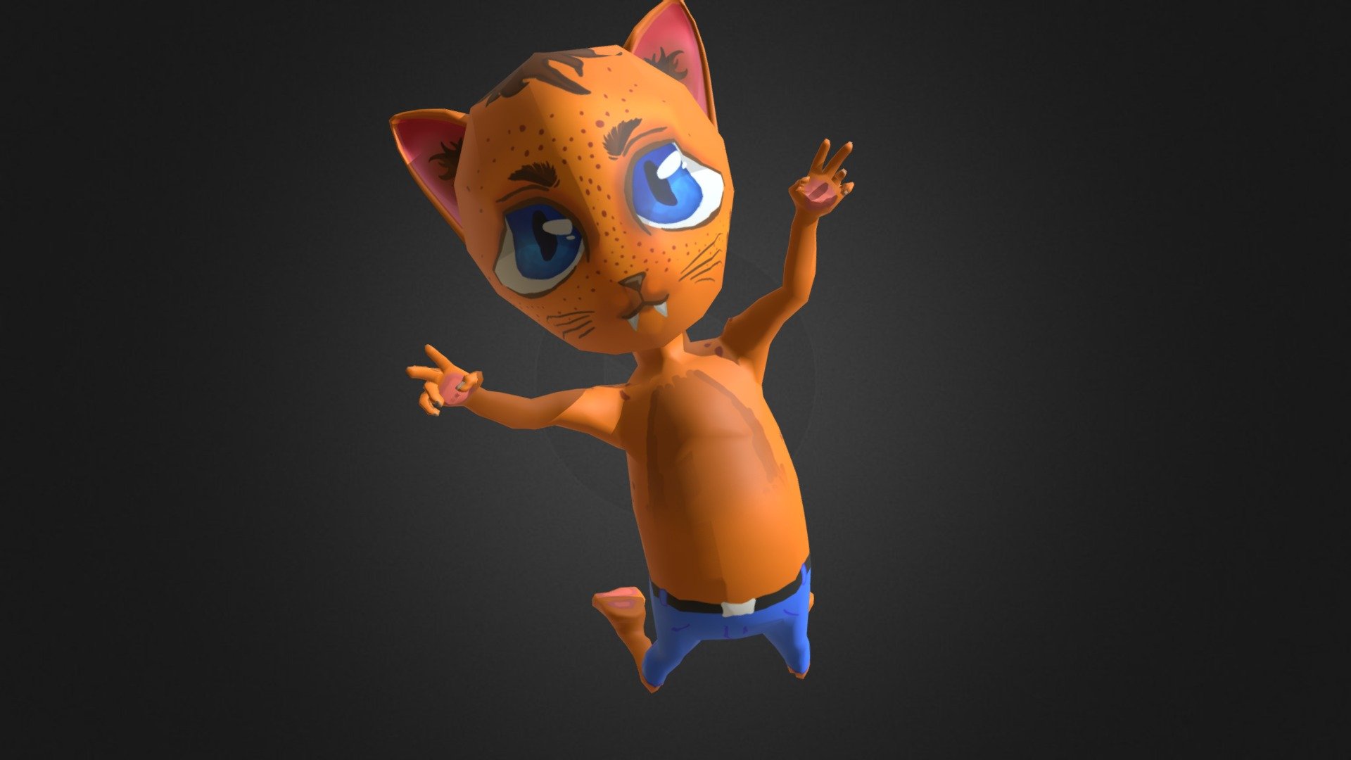 Johny el Gato - 3D model by Paola.Bravo.Peredo [ac576d9] - Sketchfab