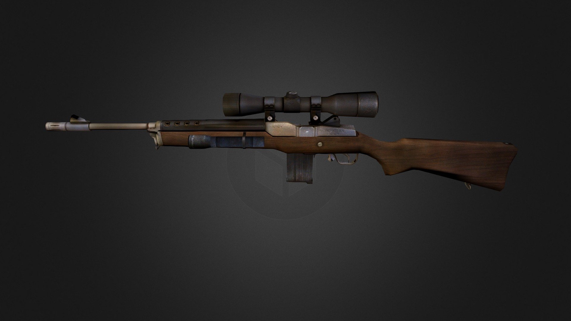 Sniper_Rifle - 3D model by Eduard (@Corsario) [ac576e0] - Sketchfab