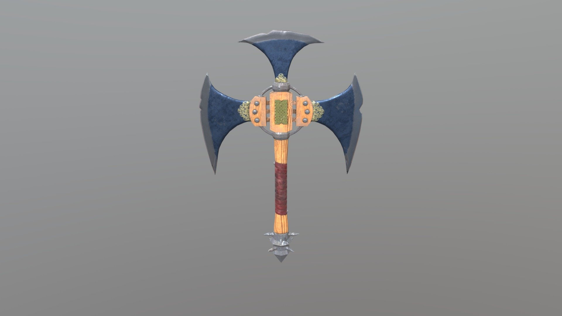 Ceremonial Celtic Ax - 3D model by godofredofolgado [ac57a34] - Sketchfab