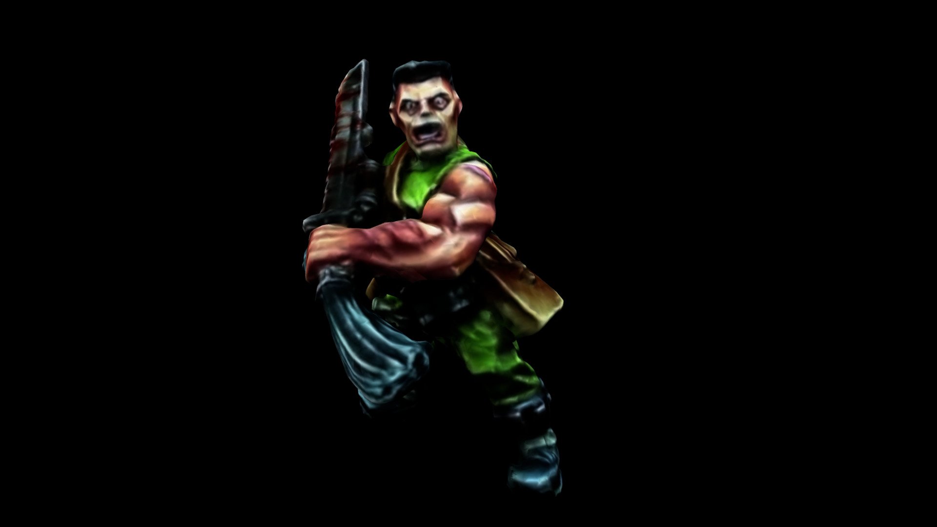 Sly Marbo - Warhammer 40k - Download Free 3D model by 09williamsad ...