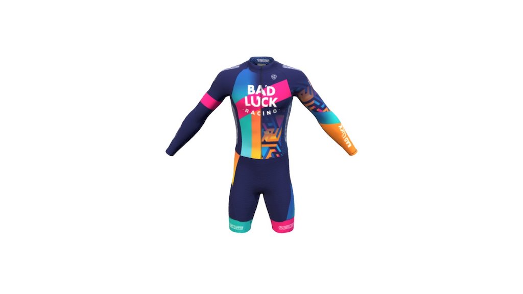 Bad Luck Racing Speedsuit LS - 3D model by Verge Sport (@vergesport ...