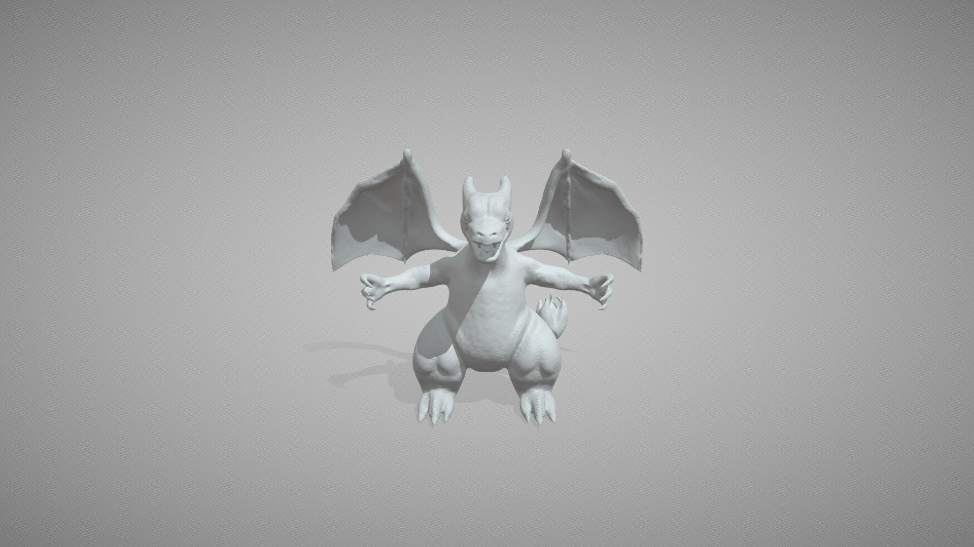 Charizard (no UVs) - Download Free 3D model by glcalde [ac5ae81 ...