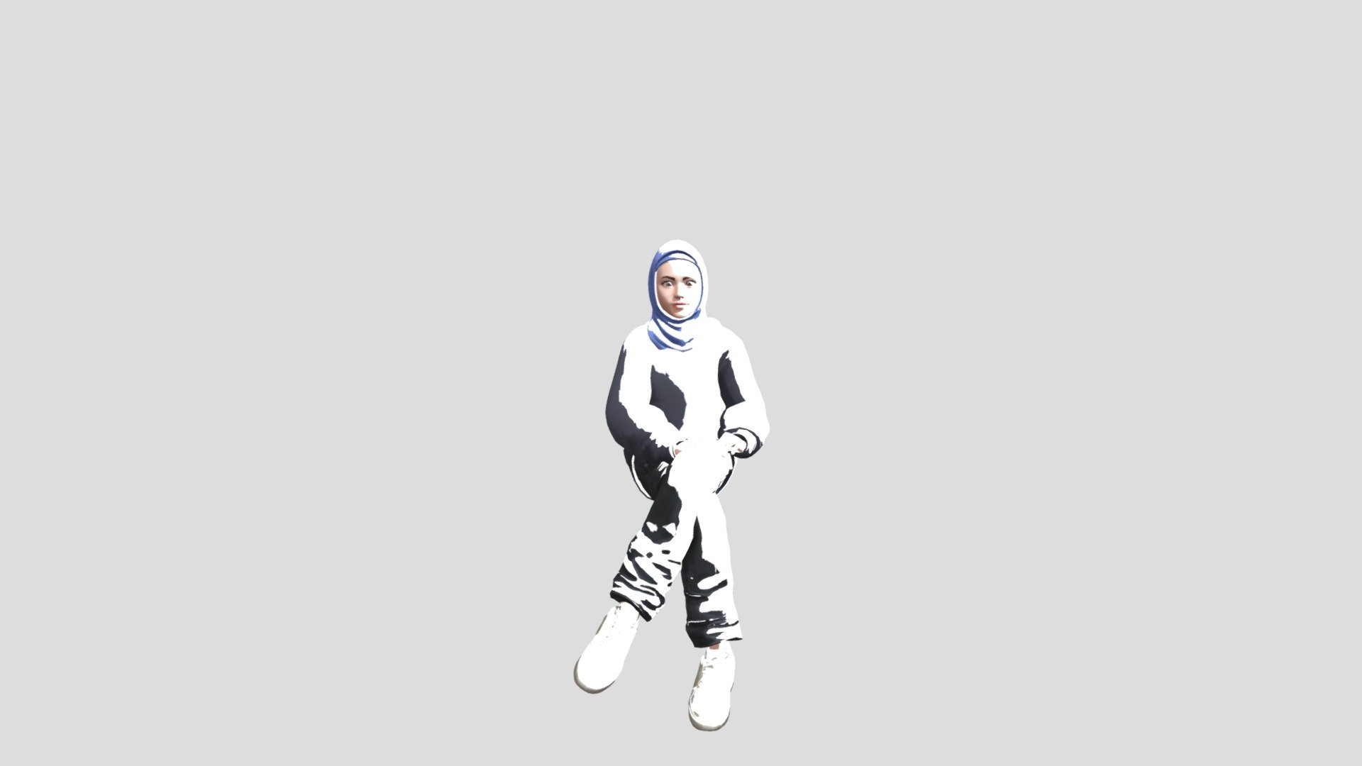 Mama Sherrina Sitting - Download Free 3D model by p125445 [ac5b5e2 ...