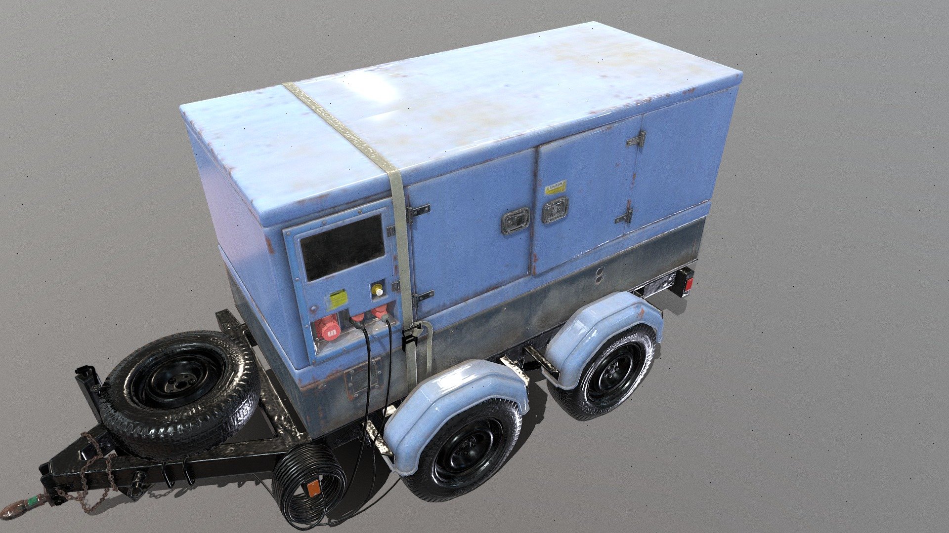 Diesel Generator - Download Free 3D model by CloudHubOmniTeam ...