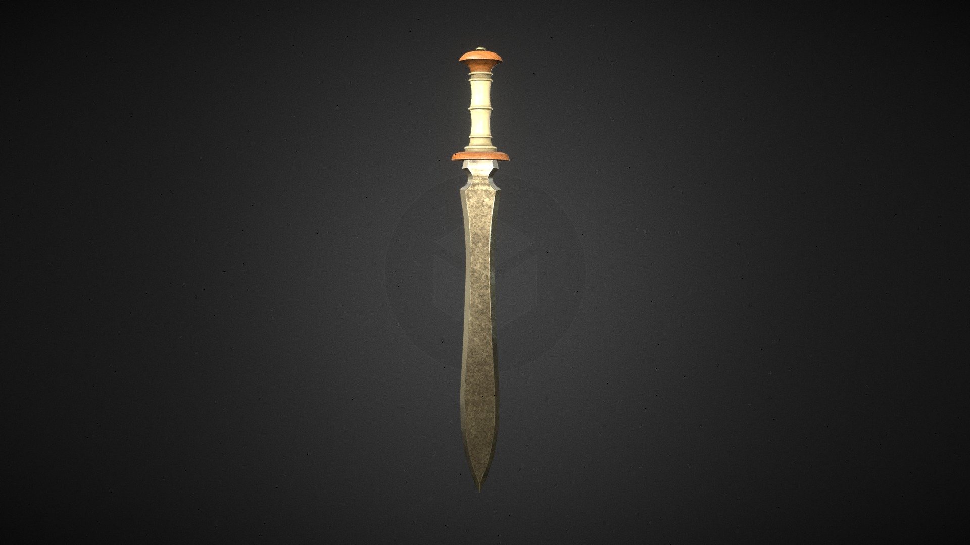 Roman Gladius - Pristine model - Download Free 3D model by Roginich ...