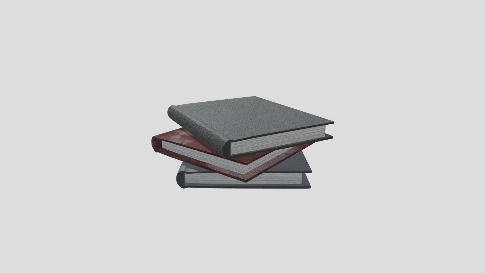 Book Stack - Download Free 3D model by AceBrando [ac60d72] - Sketchfab