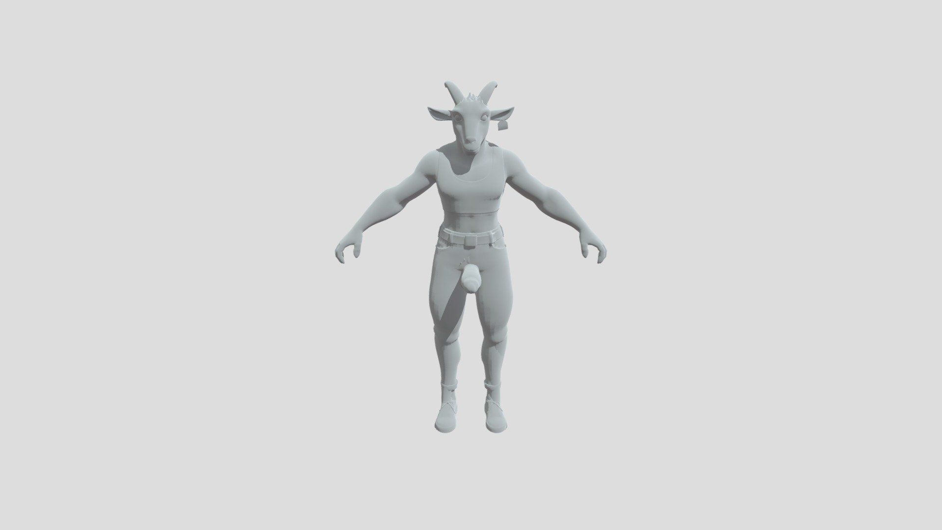A Goat - Download Free 3D model by roughgloob [ac61066] - Sketchfab