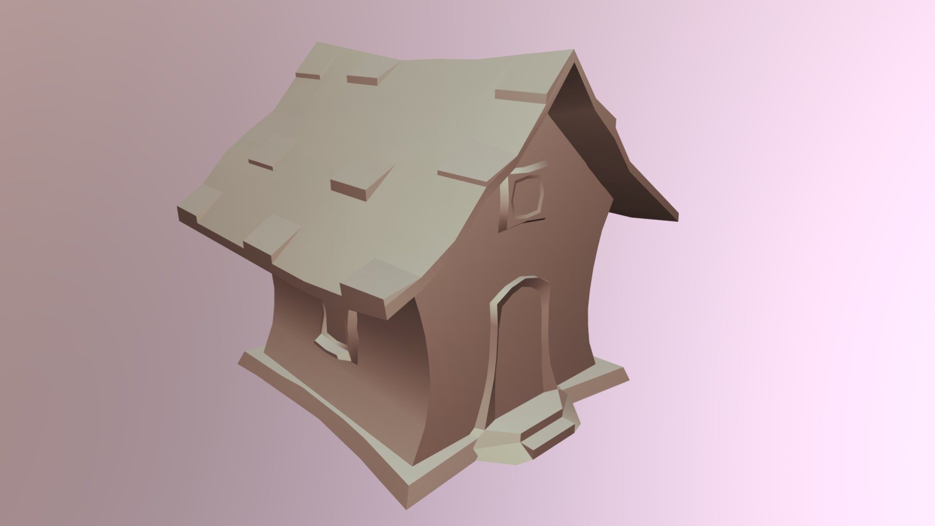 Low polygon House - 3D model by SpeechGlitch [ac61fa7] - Sketchfab