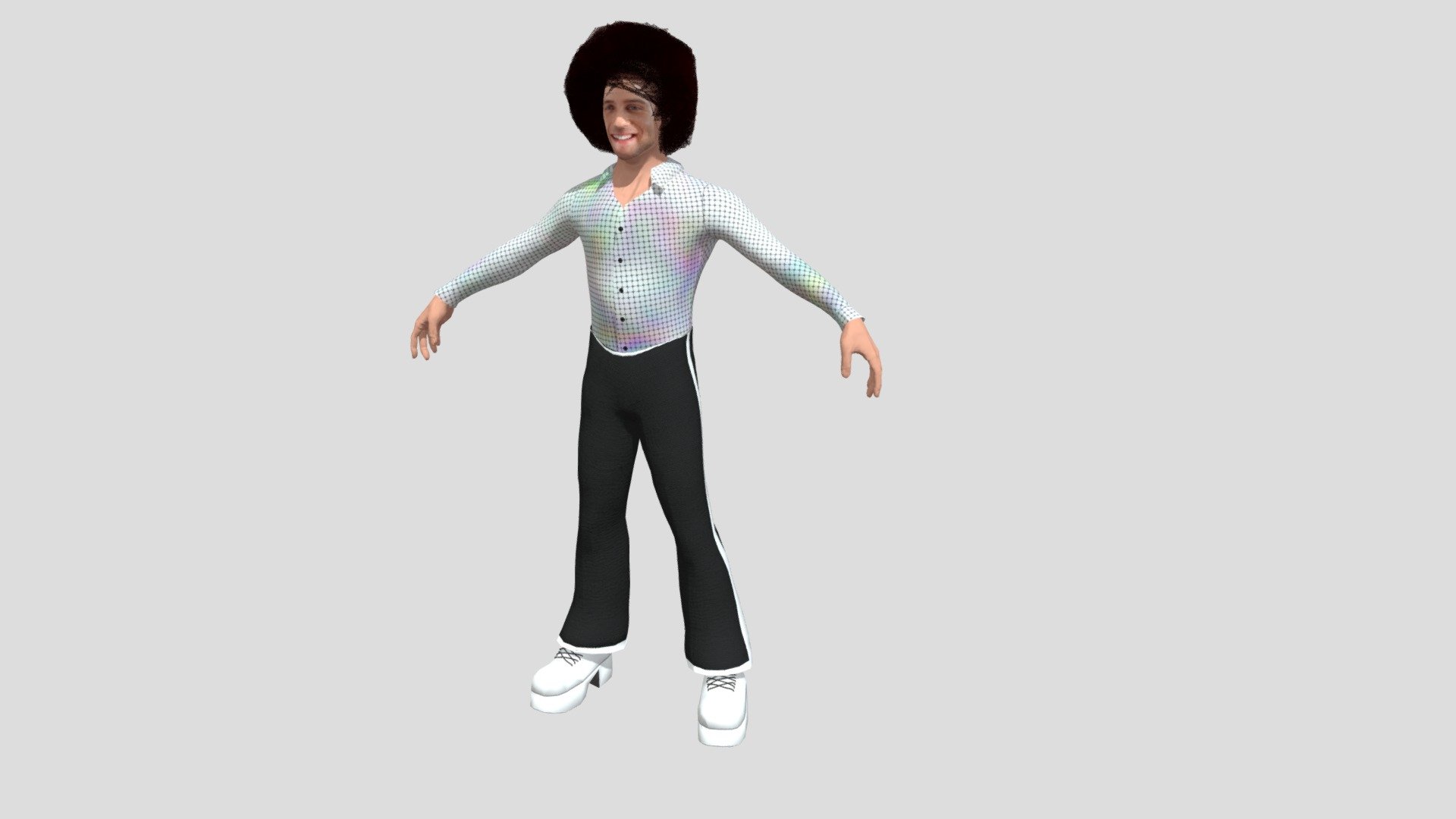 Shadow X Disco Man - 3D model by Kendarr [ac632d5] - Sketchfab
