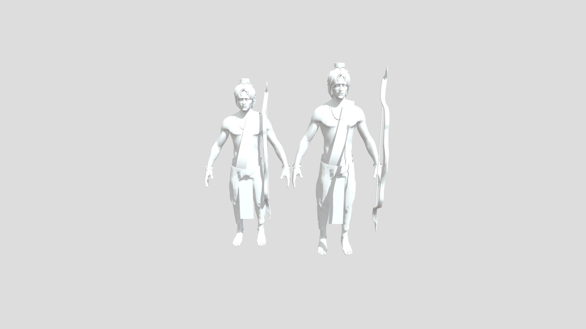 SHRI RAM JI & SHRI LAKHAN JI - 3D model by bhagatrs937 [ac63667 ...
