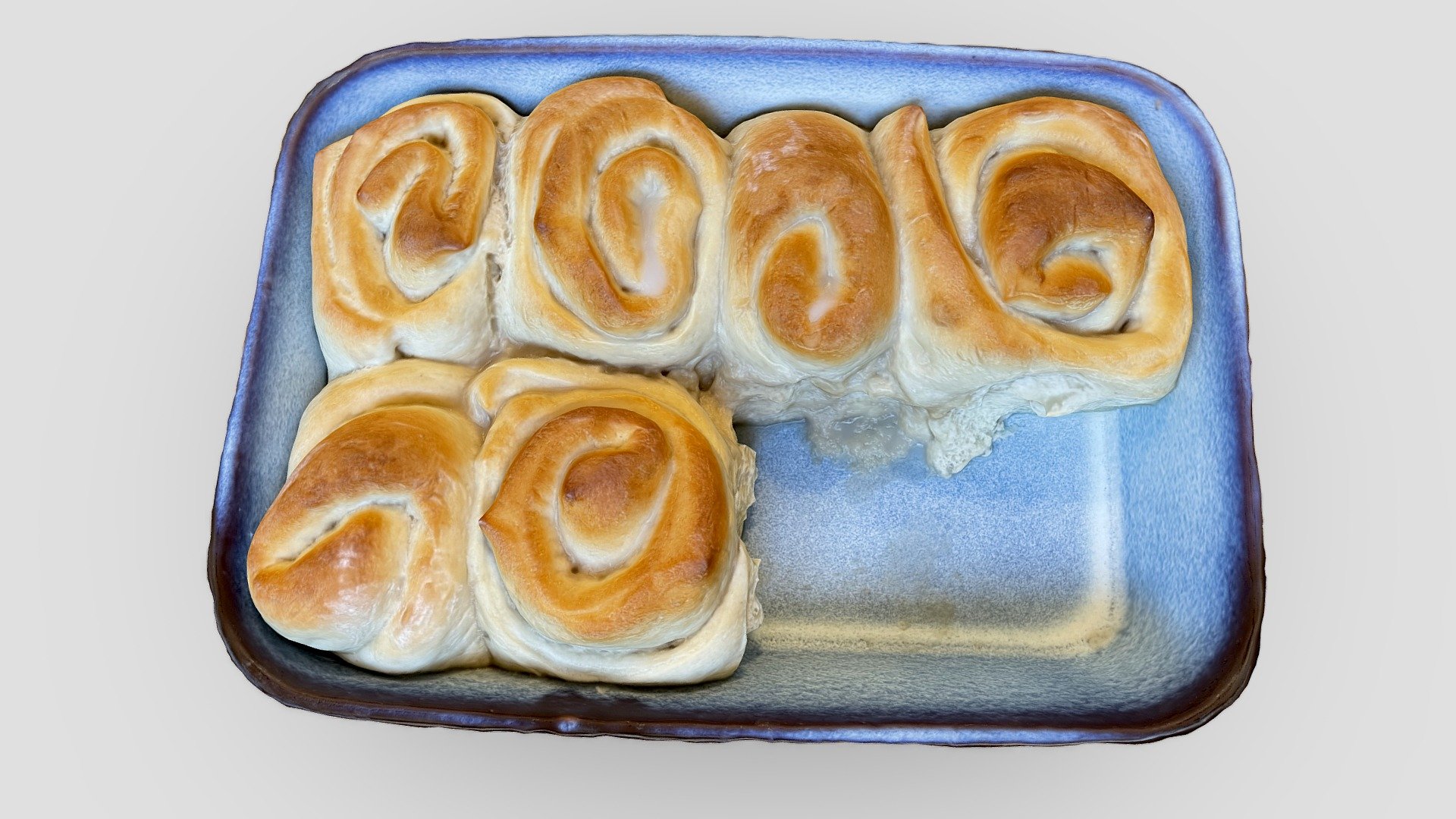 Panipopo - Sweet samoan bread - Buy Royalty Free 3D model by Zoltanfood ...