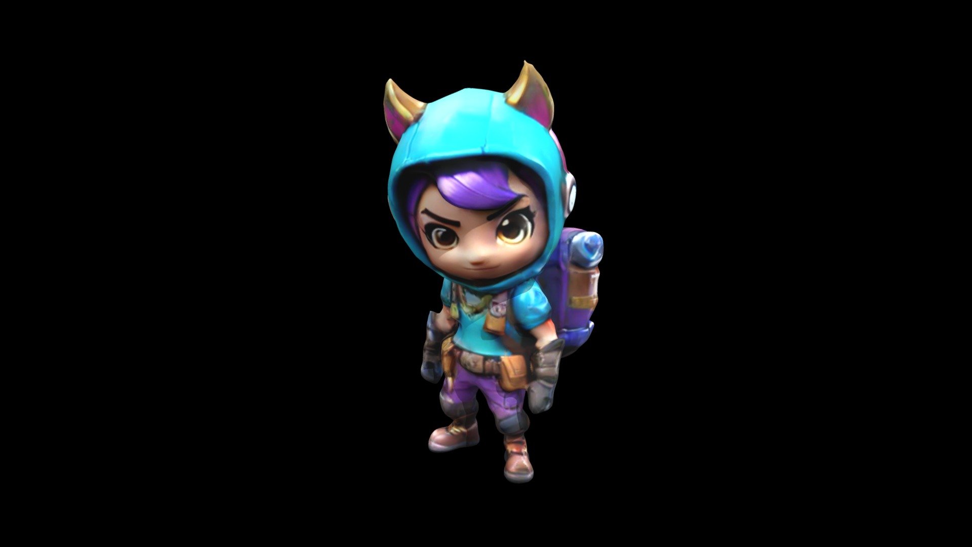 Bixby, the adorable yet adventurous character fr - Download Free 3D ...