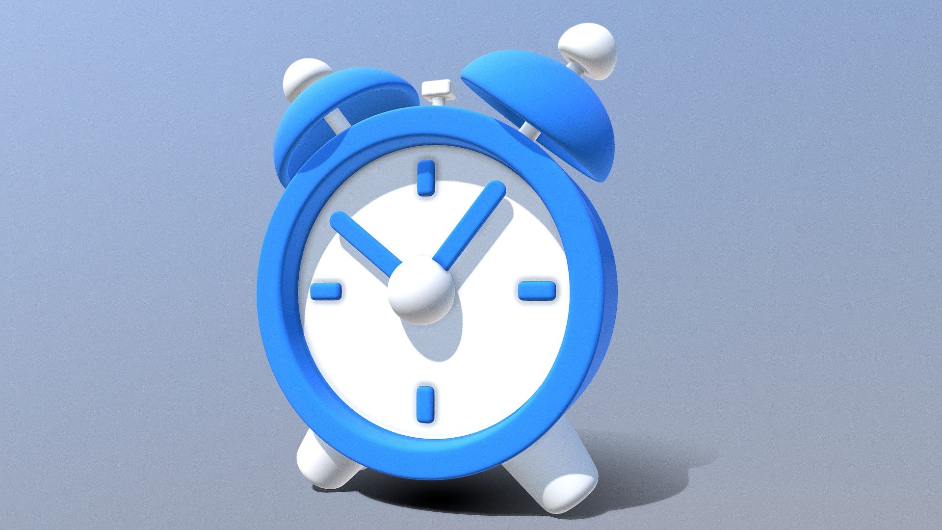 Cute Cartoon Alarm Clock - 3D model by Motionsparrow (@ilovedoggystyle ...