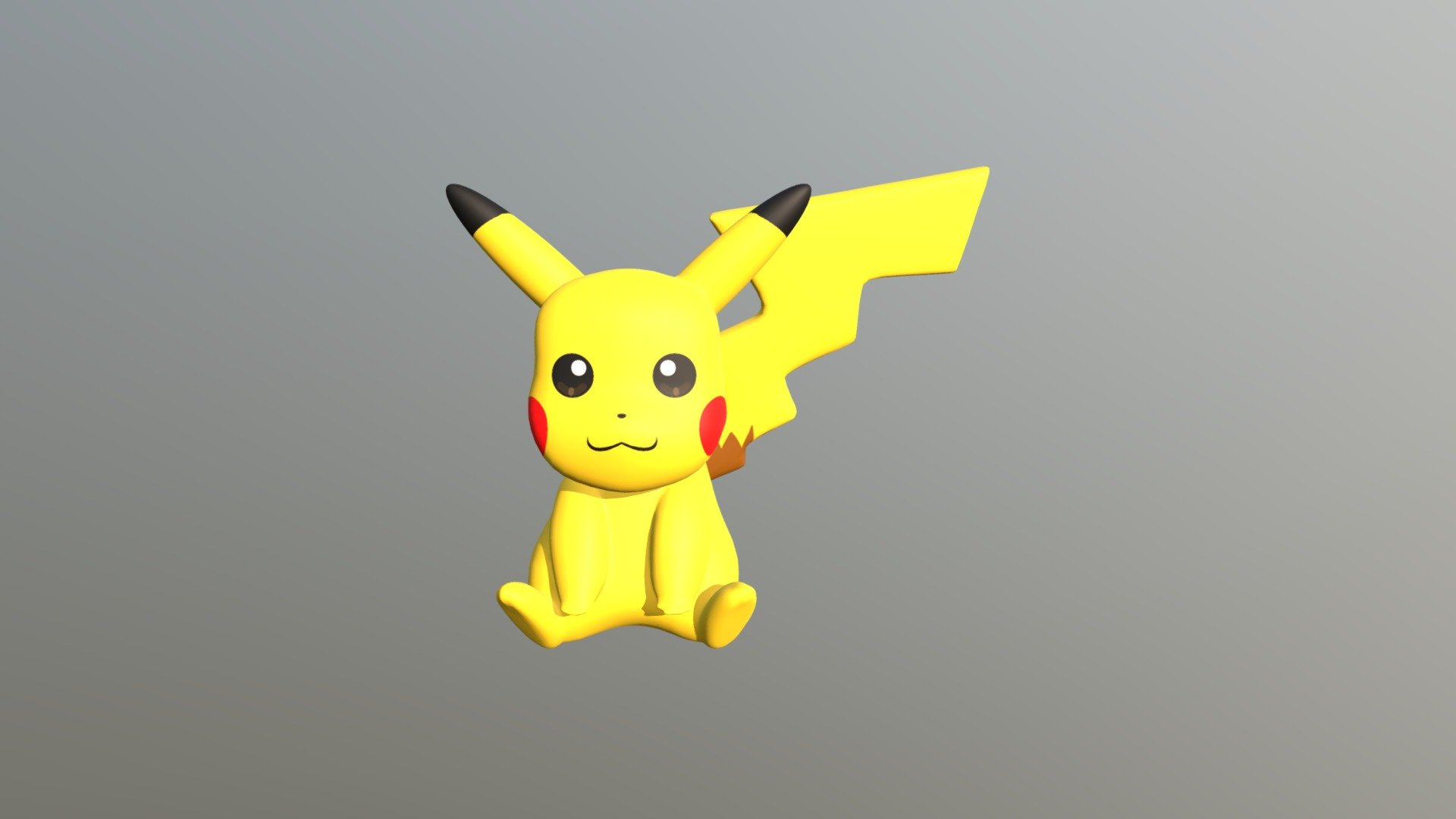 Pikachu - Download Free 3D model by Jacob Marroquin (@MDJay) [ac6a239 ...