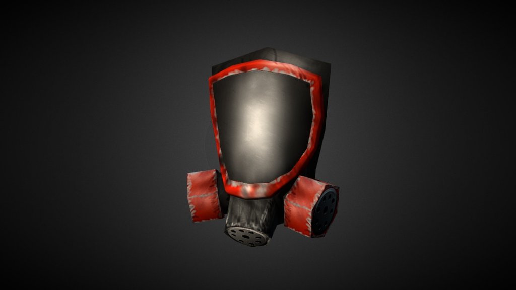 GAR: Gass Mask - 3D model by Valentin Yovchev (@spybg) [ac6a59f ...