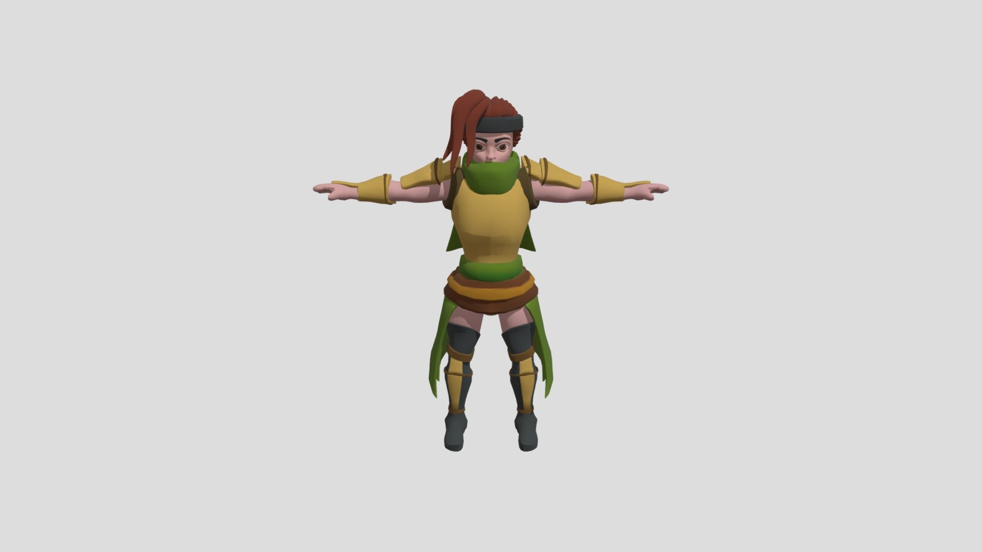 Ranger Low-Poly Game Ready - 3D model by Raiko Raven (@PsiOpsNova ...