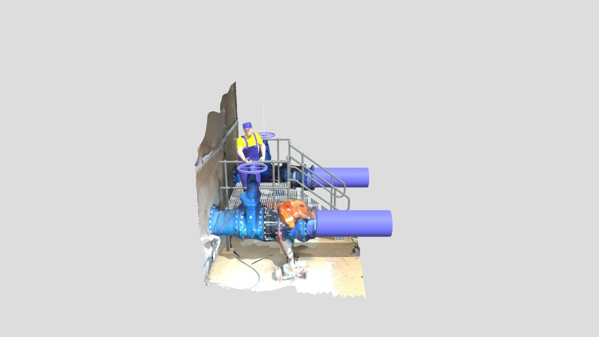 valve access platform - 3D model by ksa2020 / Dezine 2020 (@ksa2020 ...