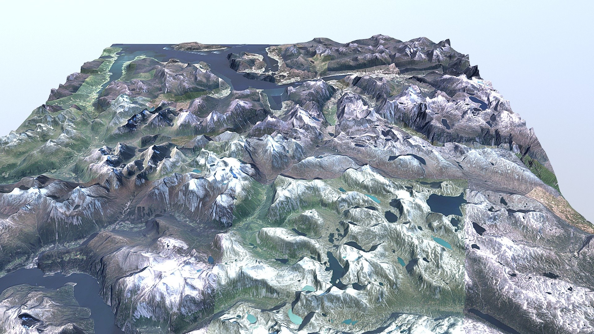 Romsdalen - Download Free 3D model by Henrik (@terratec) [ac6dc3c ...