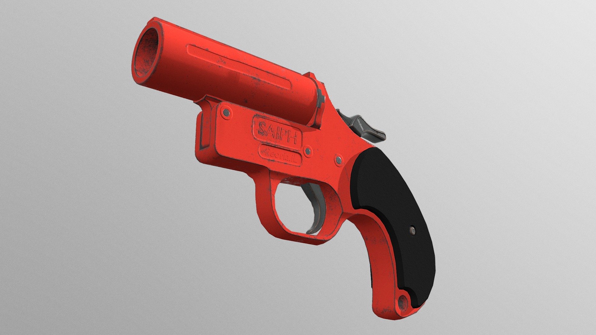 Flare gun - Download Free 3D model by long_toi [ac70087] - Sketchfab