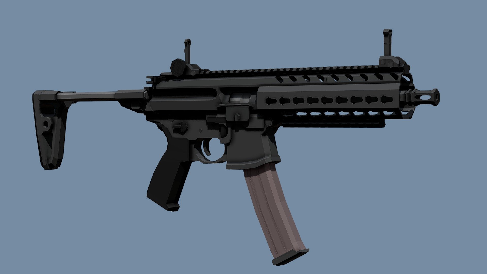 Low-Poly Sig MPX - Download Free 3D model by TastyTony [ac70a5f ...