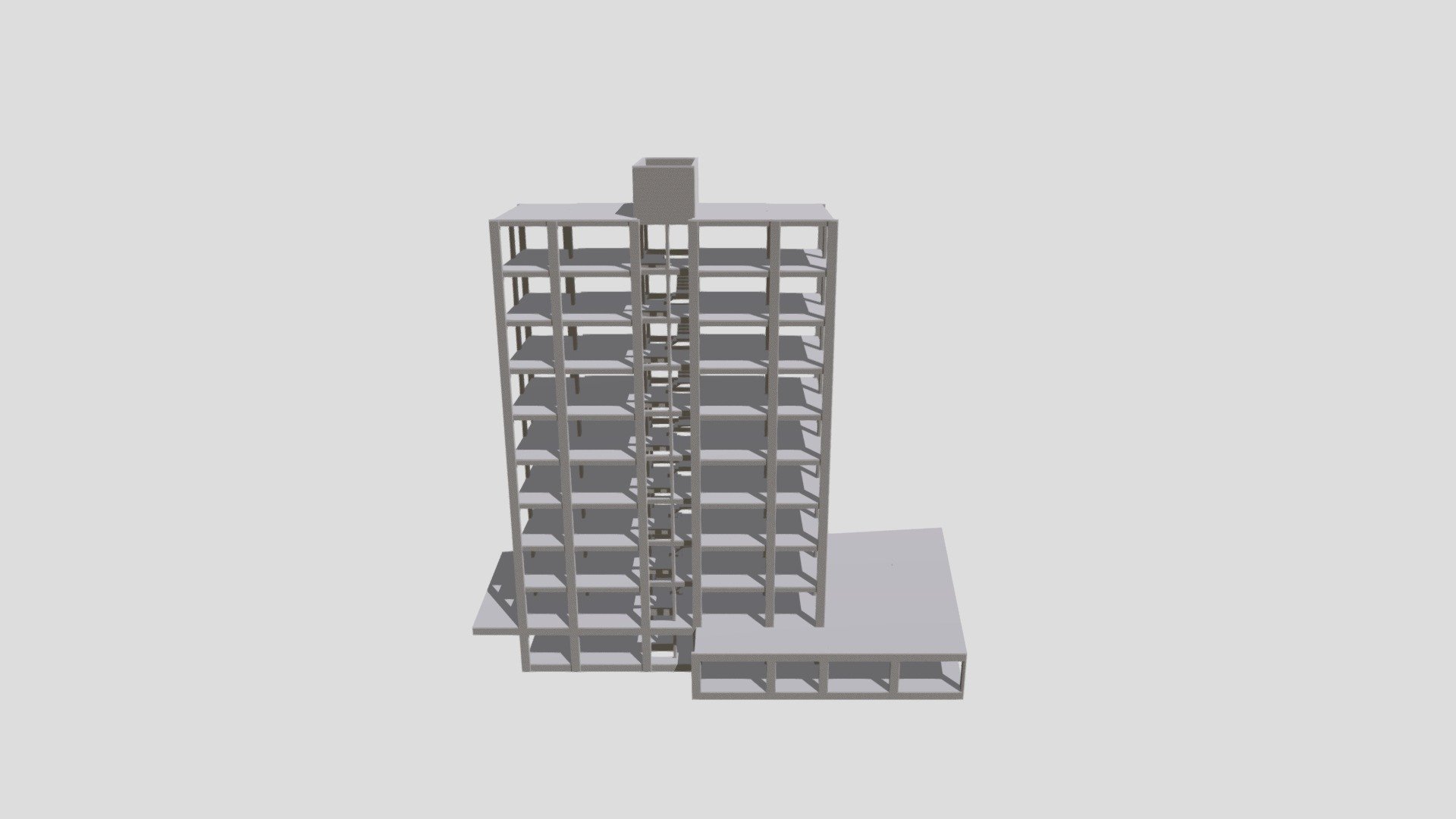 Edifício Buritis Residence - 3D model by guimaraesmouraoestruturas [ac71c20] - Sketchfab