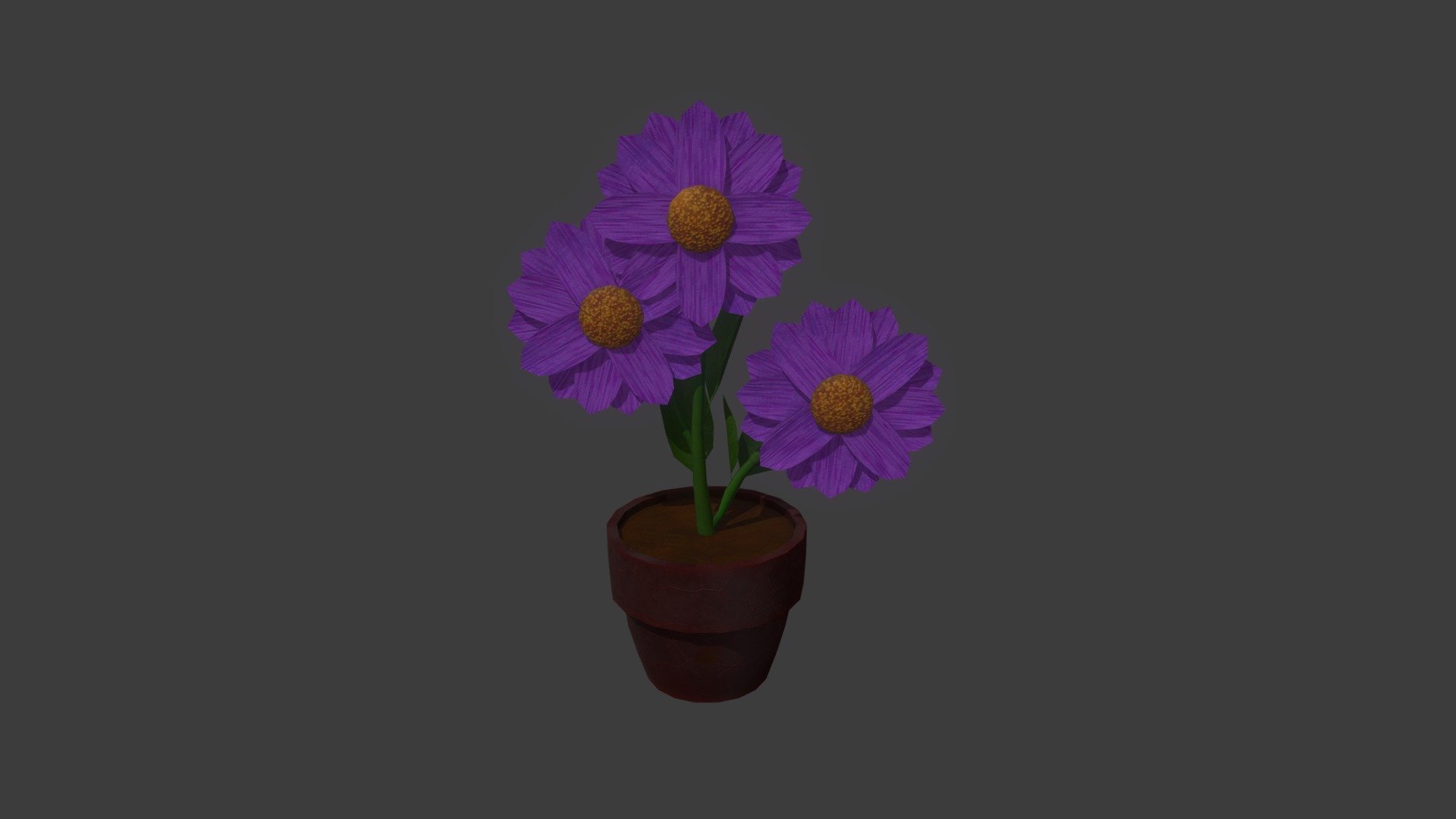 flower project - 3D model by AlinaSova [ac71d5a] - Sketchfab