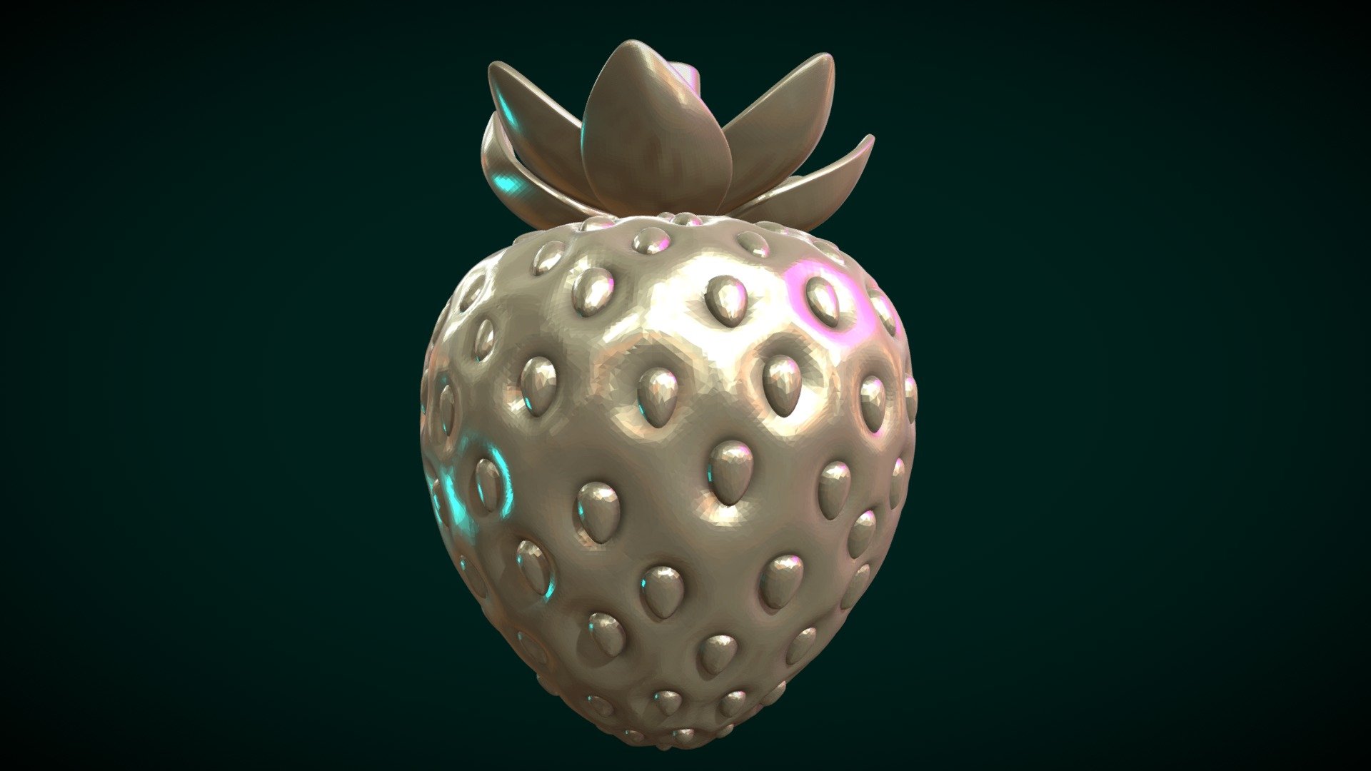 Strawberry - 3D model by Skazok [ac723e0] - Sketchfab