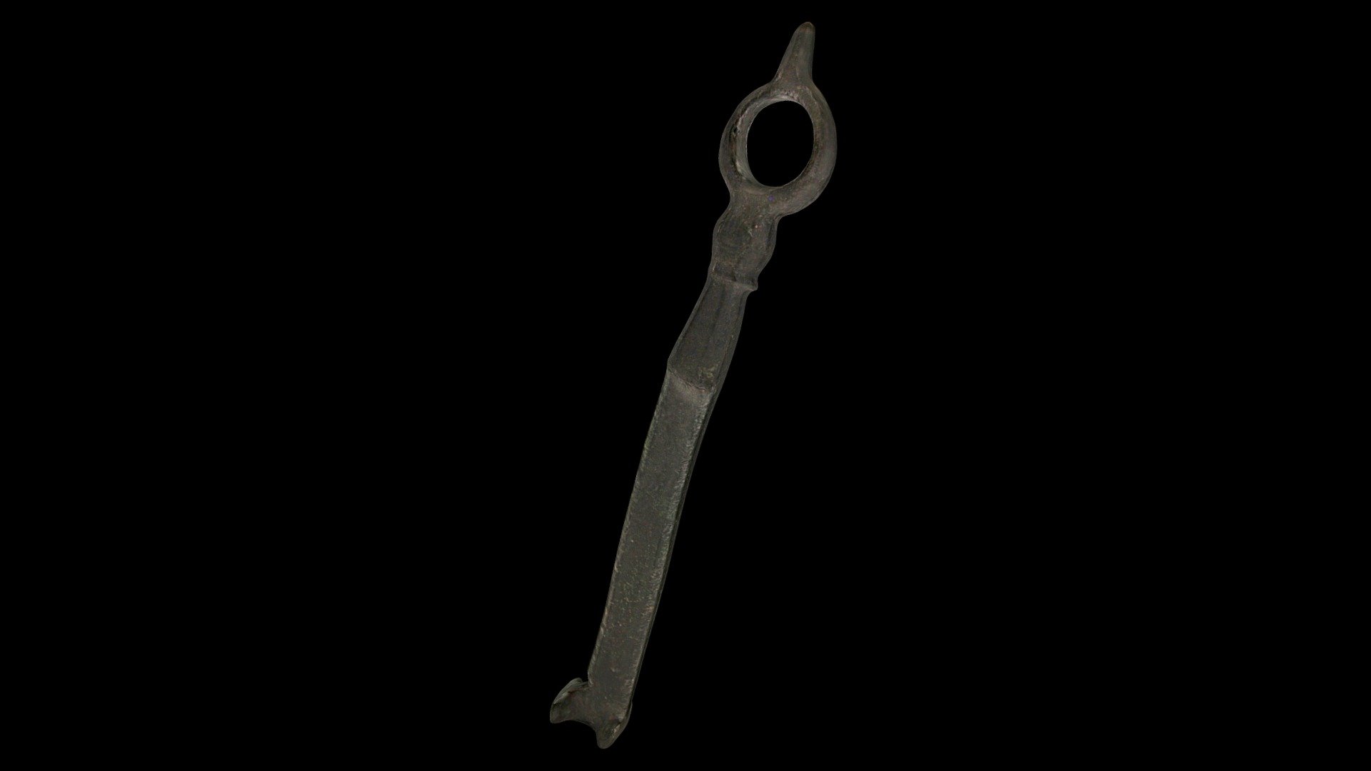 Chave para pechadura de xiro - 3D model by Catálogo Arqueolóxico Lucus ...