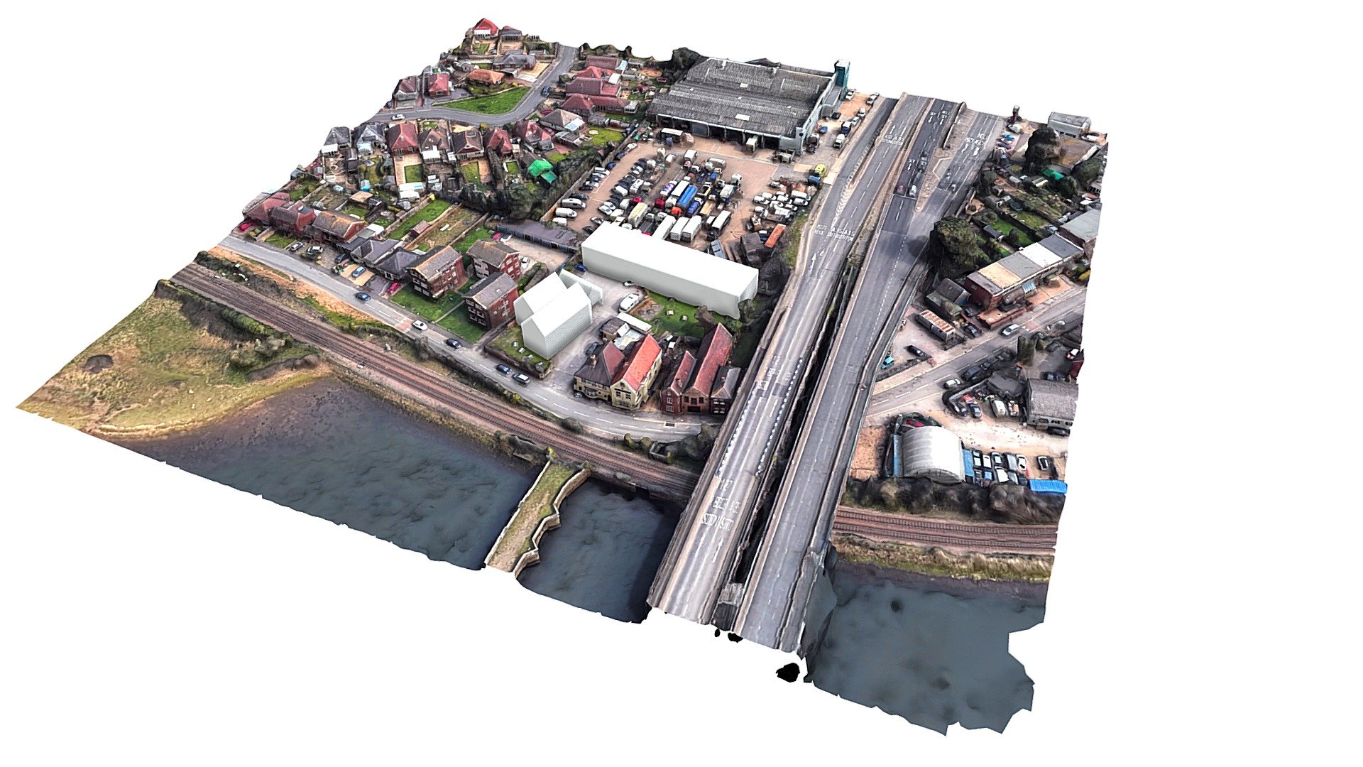 The Anchor - Massing Model - Option A - 3D model by snugarchitects ...