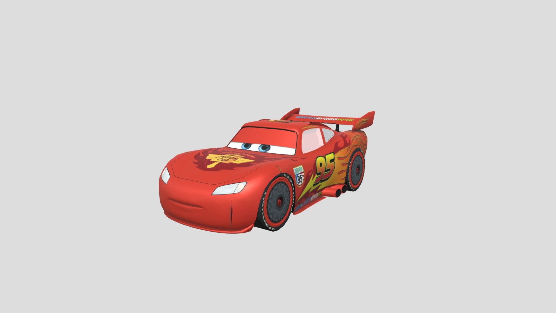 WGP Lightning McQueen - Download Free 3D model by Bridget Goins ...