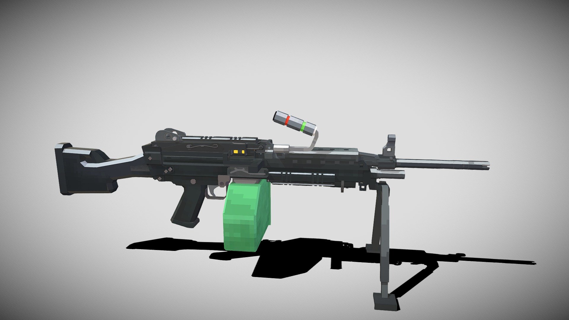 M249 Saw - 3D model by Argos Williams (@Argos_williams56) [ac73d48 ...