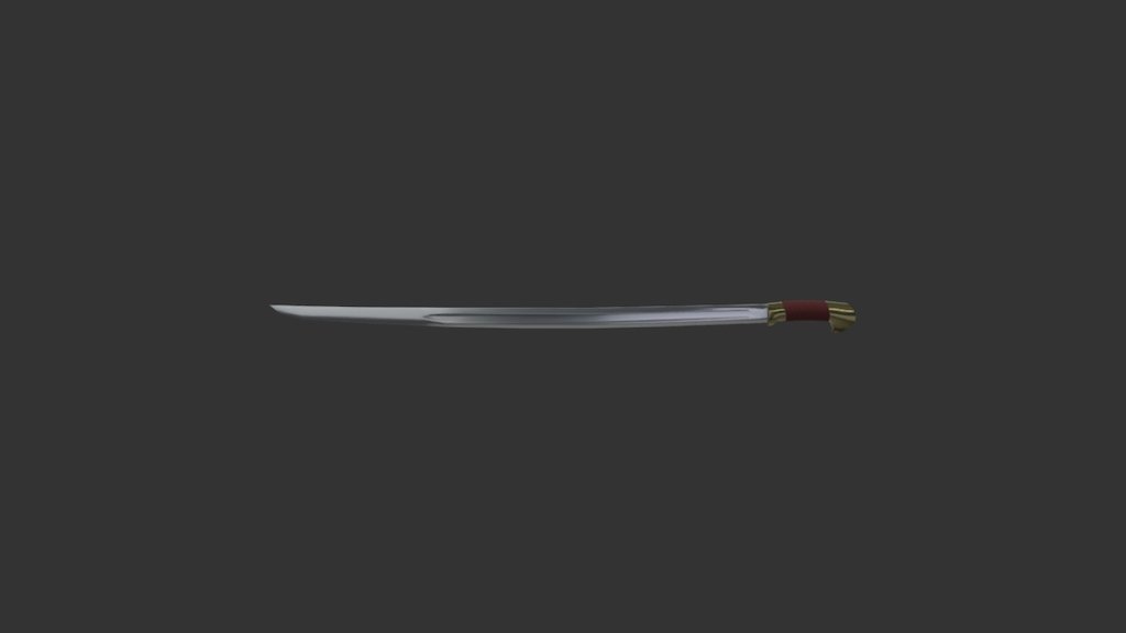 Sword Base Mesh - Download Free 3D model by Bruce (@brucemevans ...