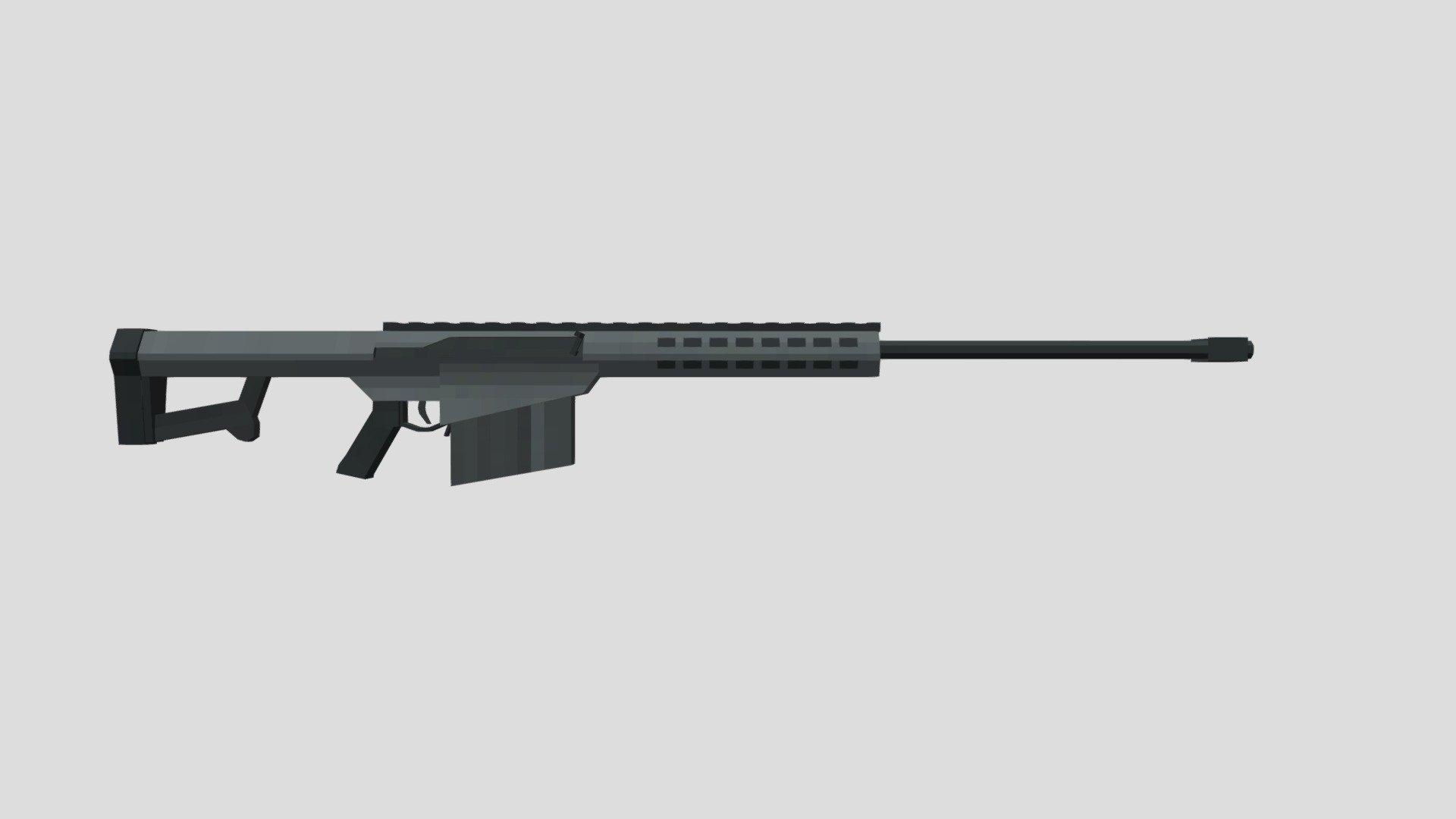M82A1 Low Poly - 3D model by KangKung 557 (@kangkung_557) [ac7720b ...