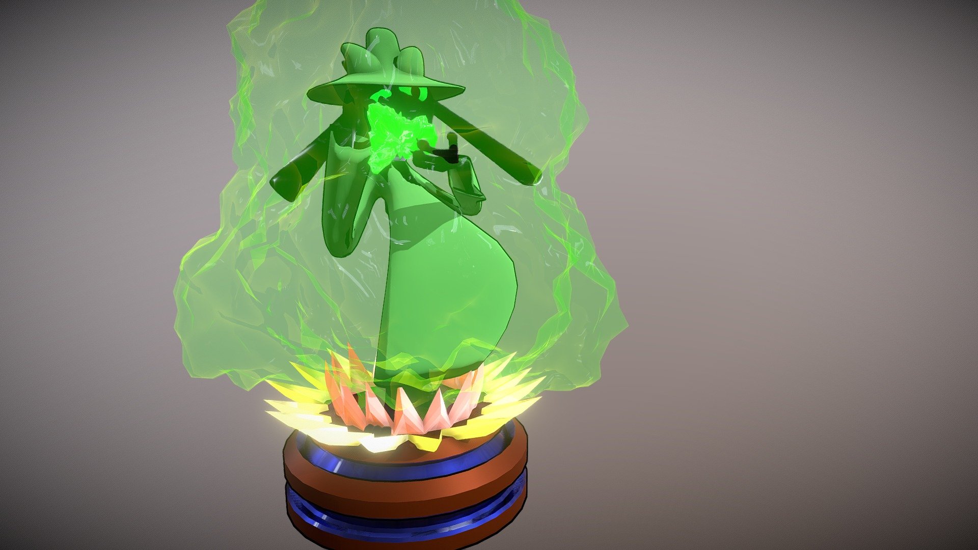 Eldritch Ralsei 3D Test Model - Download Free 3D model by ...