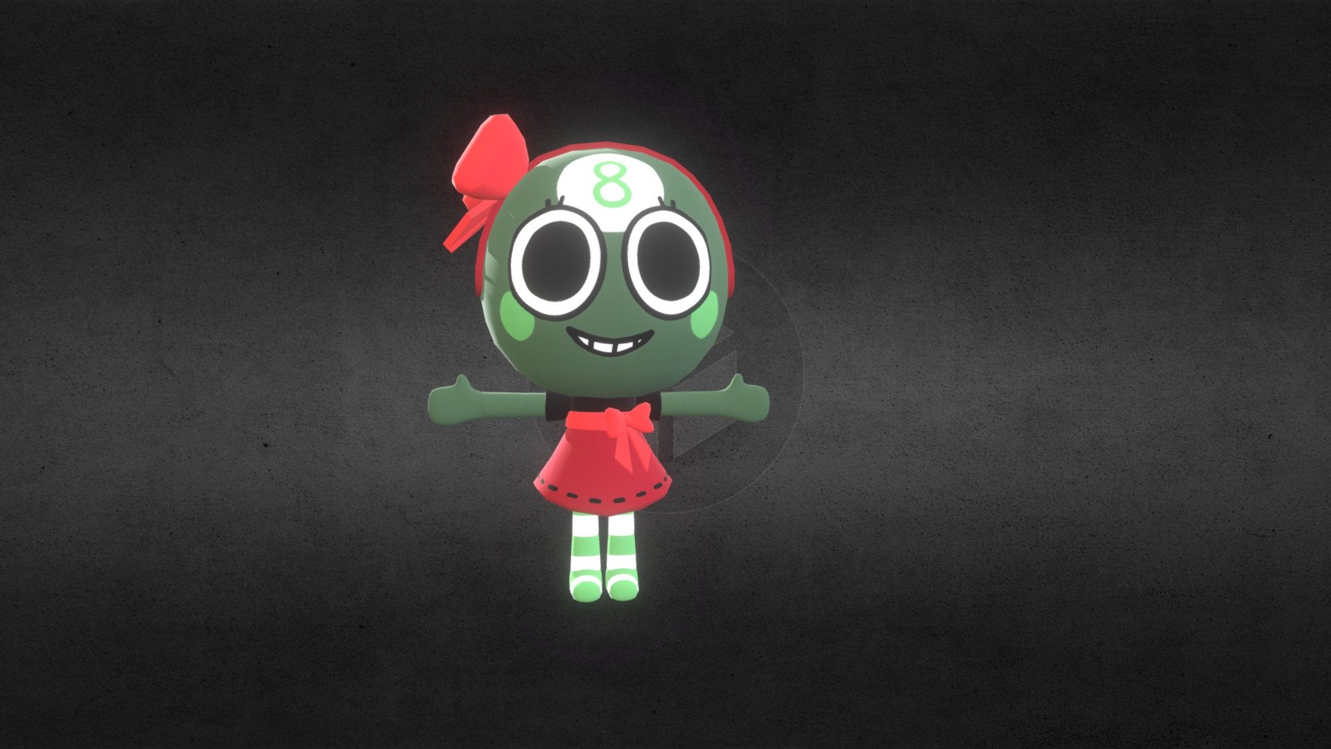 FestiveDress Toodles Official Rig (DANDYS WORLD) - Download Free 3D ...