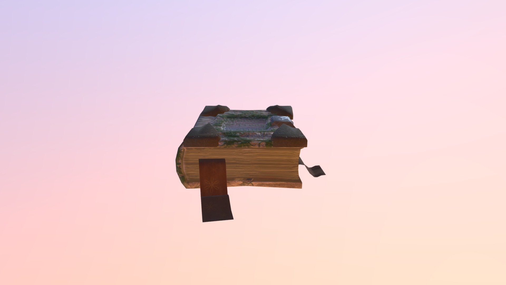 Wood Tome - 3D model by bwess16 [ac7903b] - Sketchfab