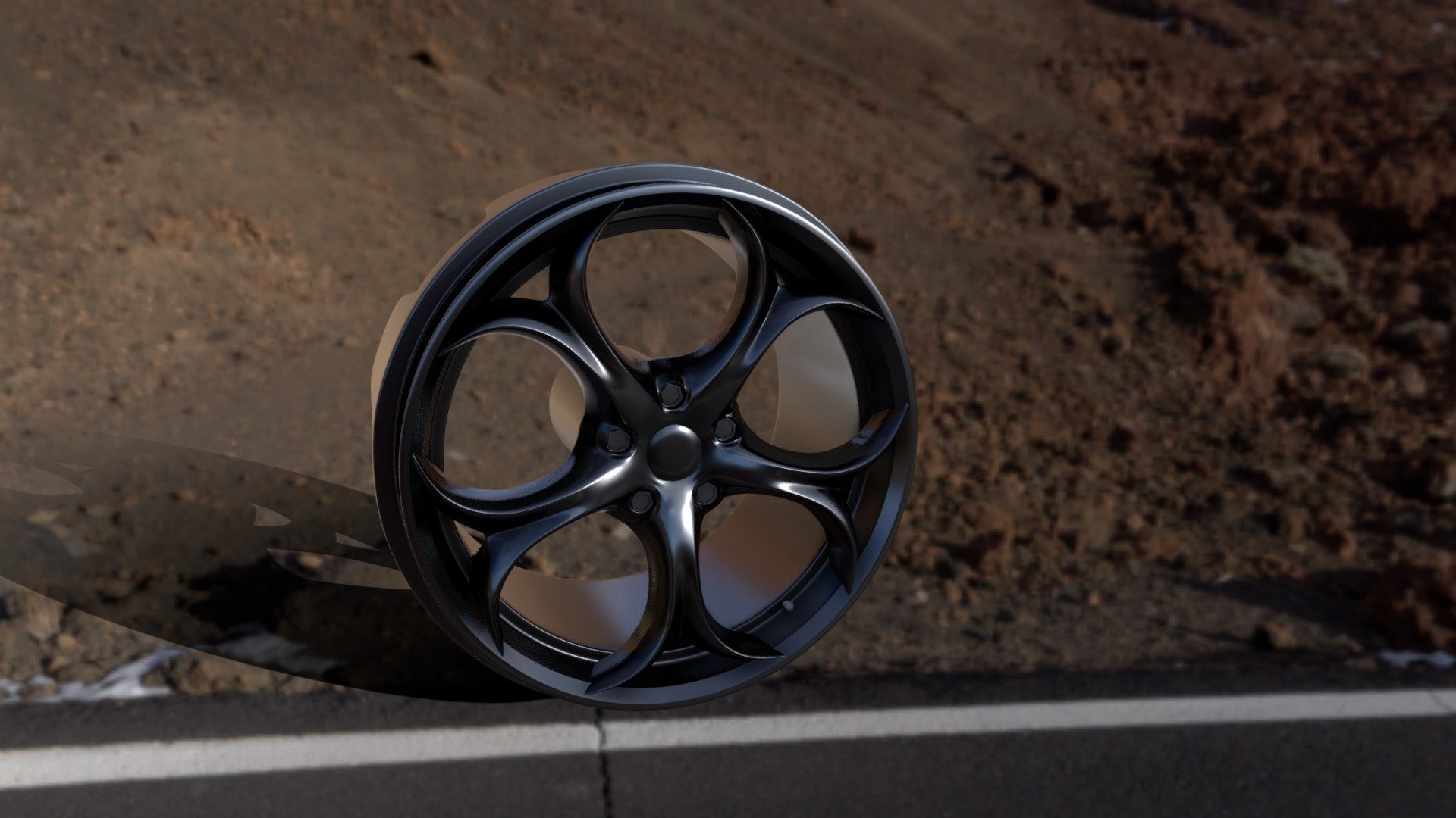 Alfa Giulia Rims - 3D model by 3dVD (@Pikokk) [ac799d9] - Sketchfab