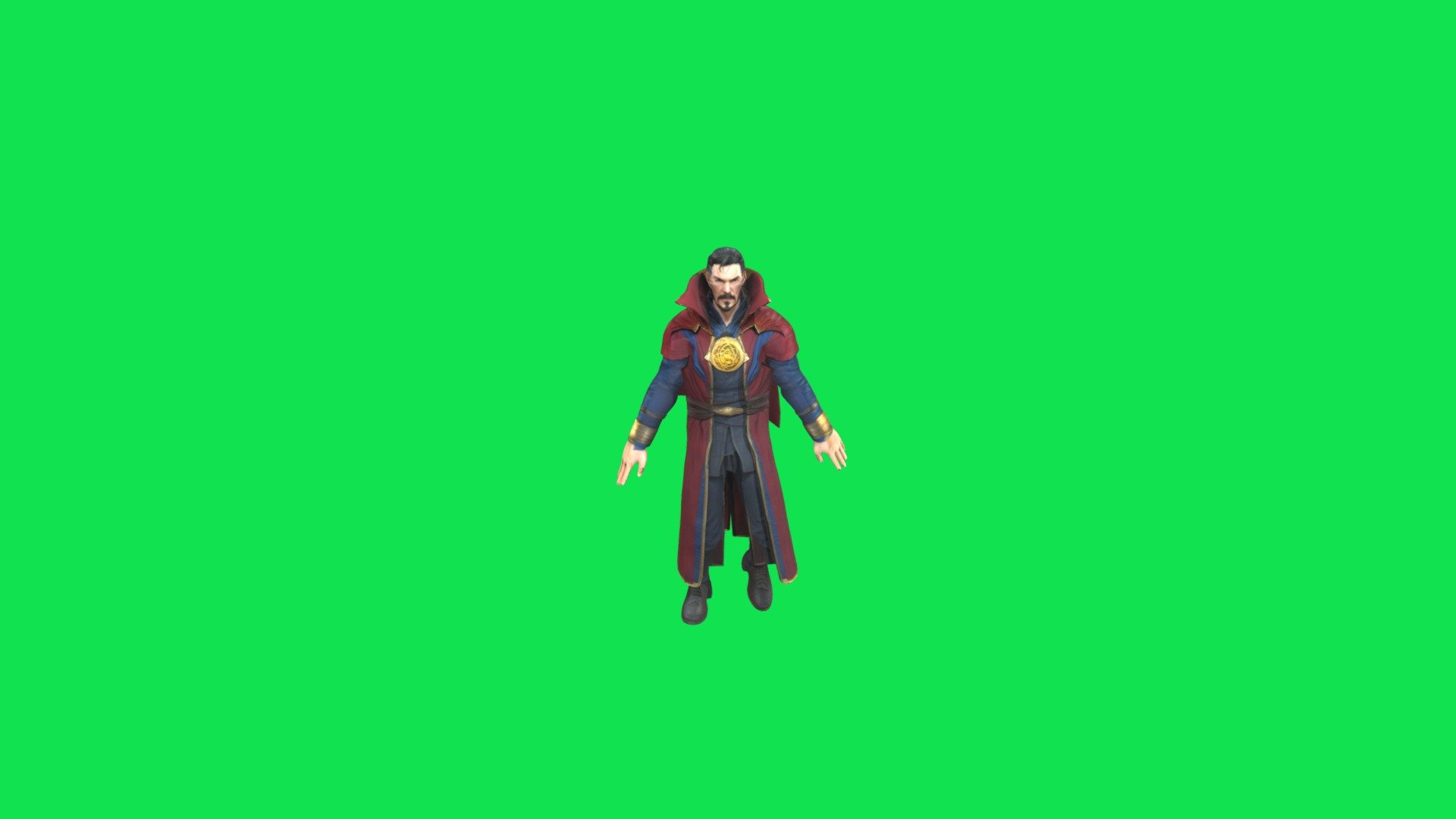 Dr strange walking 3d model ftu - Download Free 3D model by Sunny khude ...